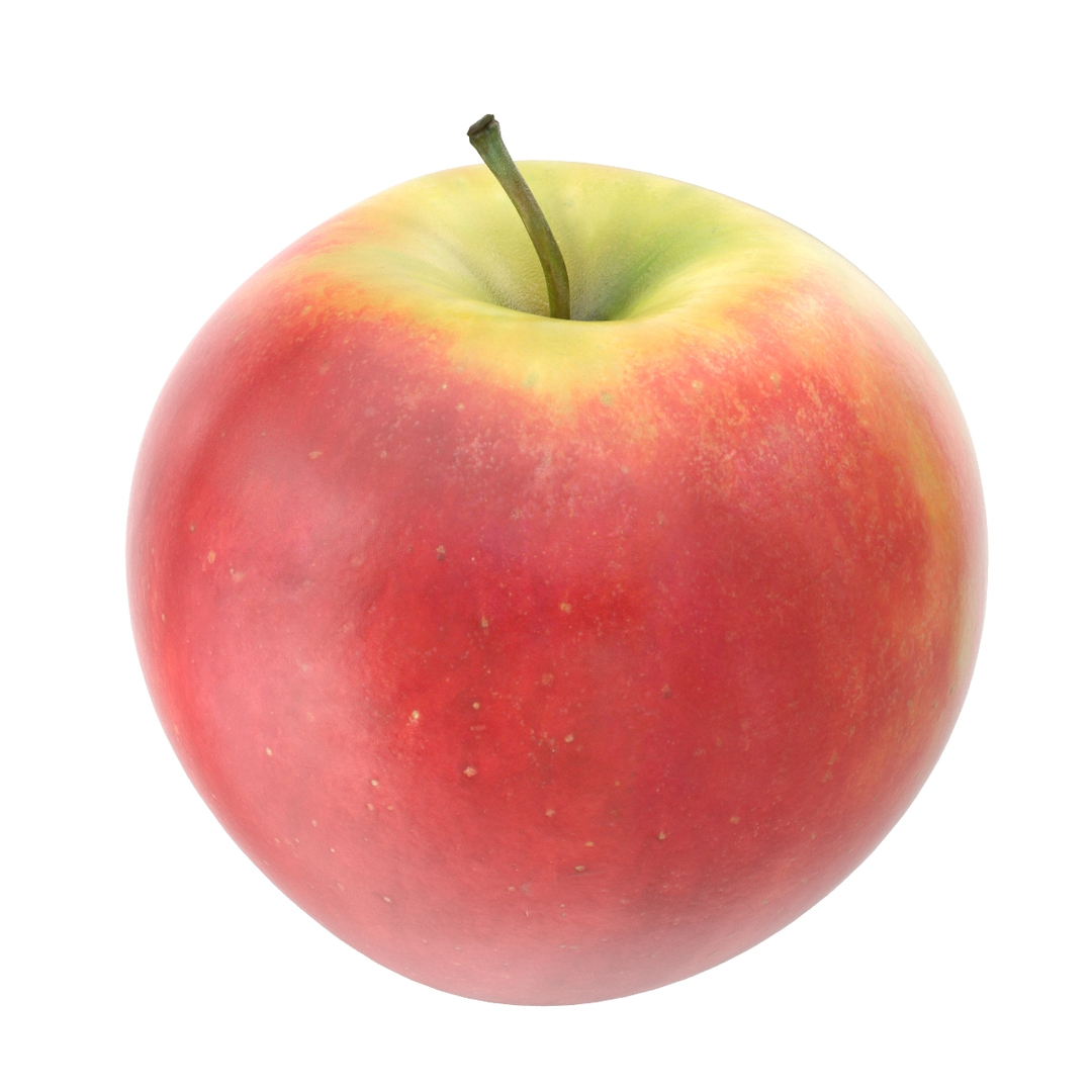 apple photorealistic 3d 3ds