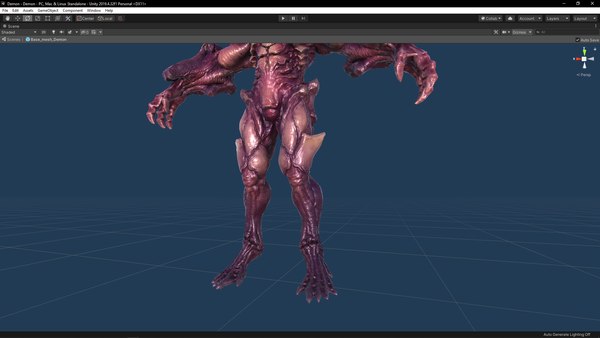 3D Demon model - TurboSquid 1855240
