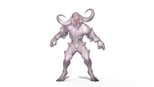 3D Demon model - TurboSquid 1855240