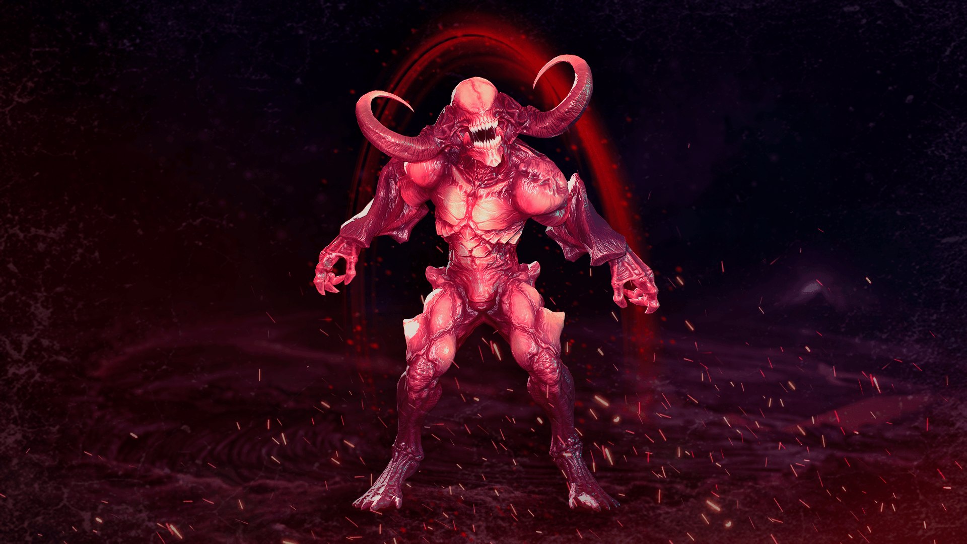 3D Demon Model - TurboSquid 1855240