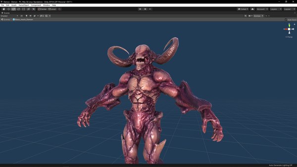 3D Demon model - TurboSquid 1855240