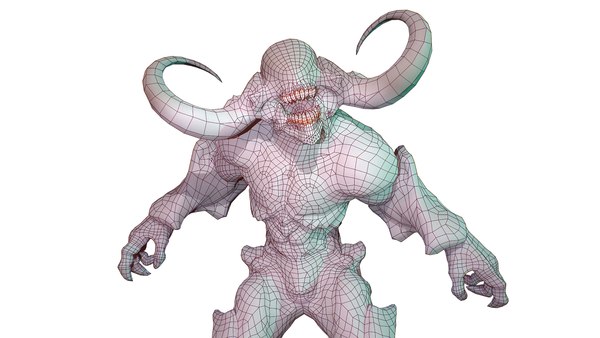 3D Demon model - TurboSquid 1855240