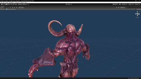 3D Demon model - TurboSquid 1855240