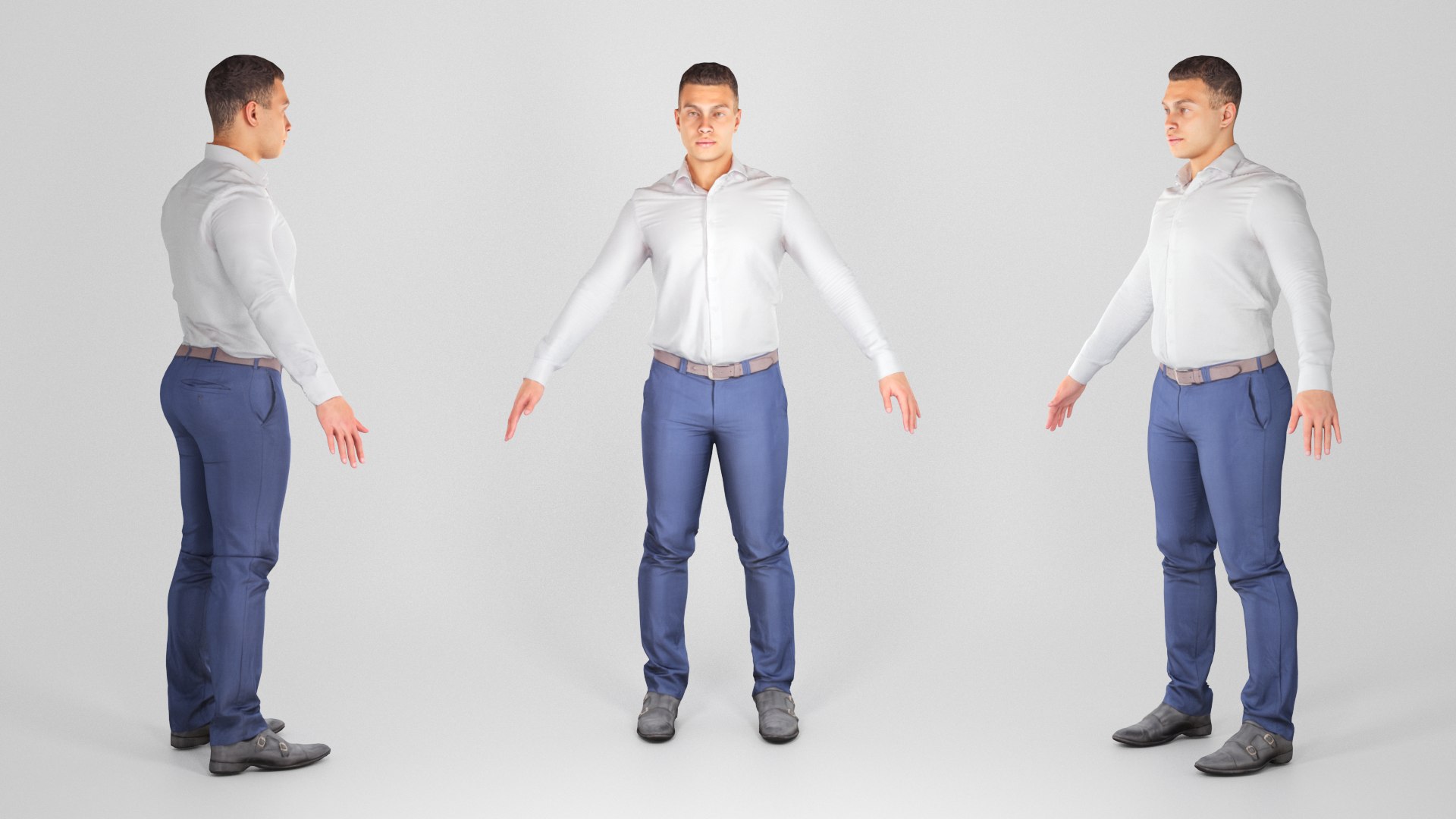 Photogrammetry Animation Ready Handsome Model - TurboSquid 1591490