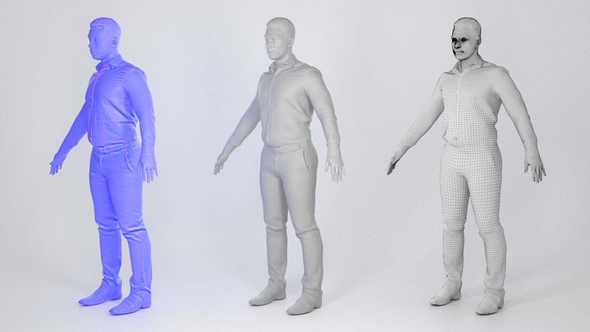 Photogrammetry Animation Ready Handsome Model - TurboSquid 1591490