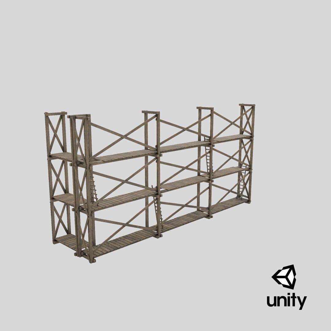 Roman Wooden Scaffold(1) 3D model - TurboSquid 2162047