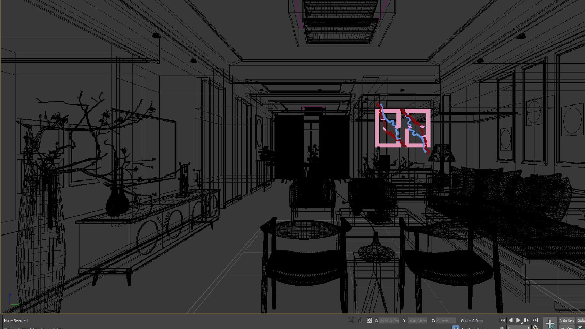 New Chinese Style Living Room 3D Model - TurboSquid 2024037
