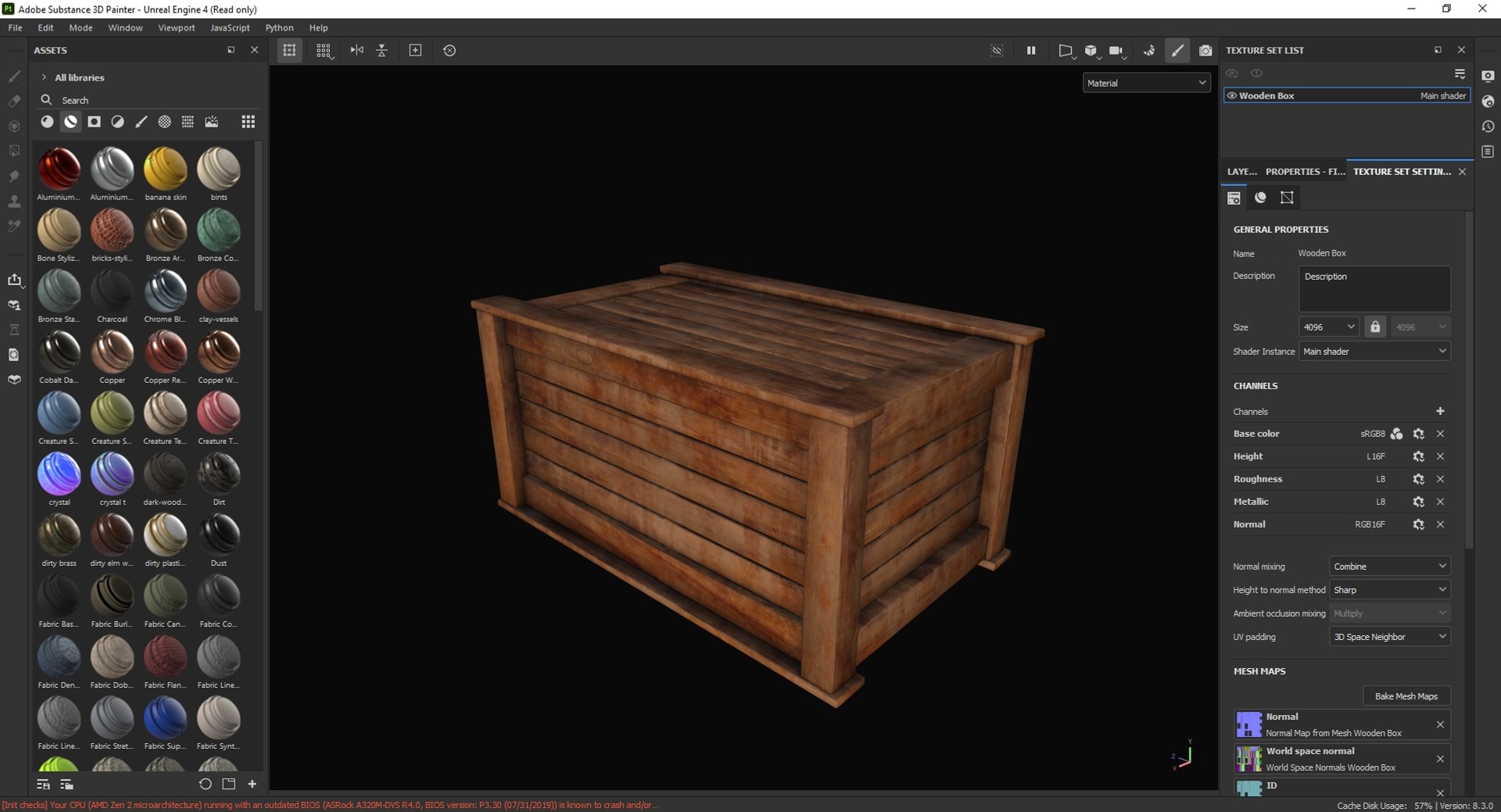 3D Wooden Box Model - TurboSquid 2117946