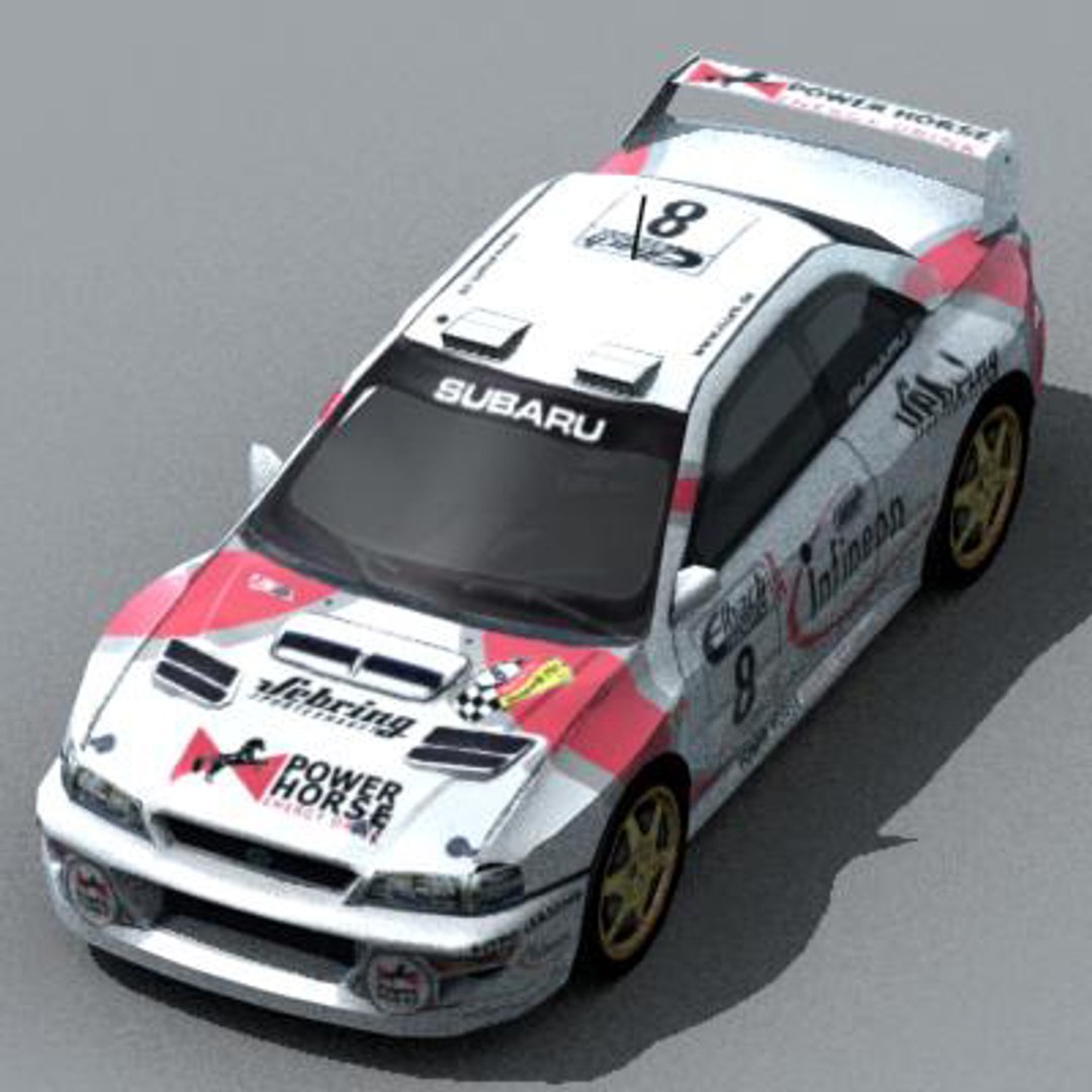 Car Prodrive 3d Model