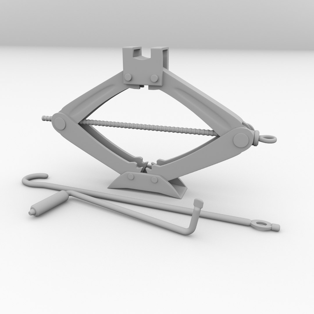 Car Jack 3D Model - TurboSquid 1302032