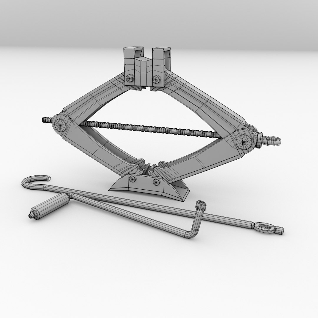 Car Jack 3D Model - TurboSquid 1302032
