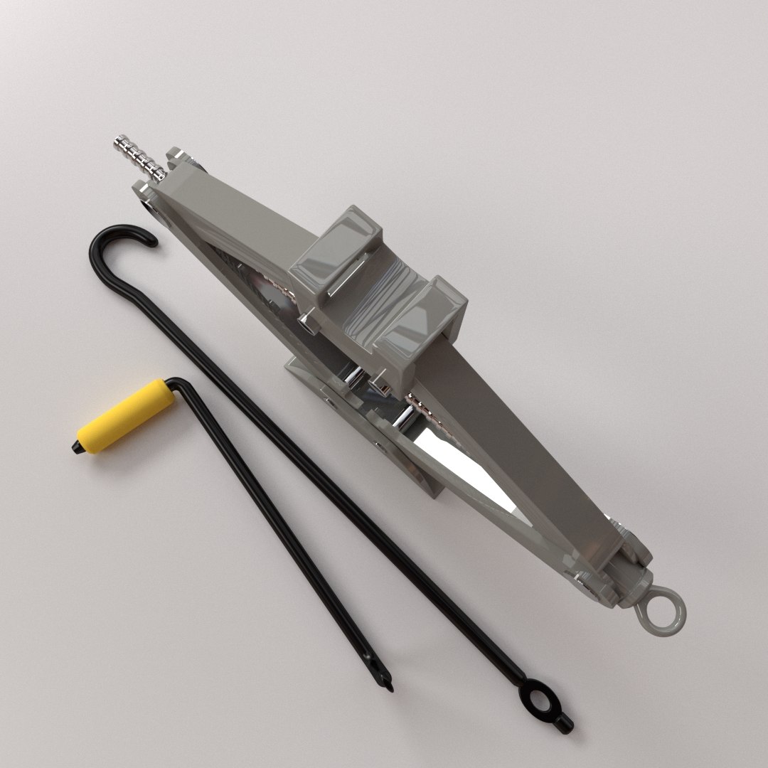 Car Jack 3D Model - TurboSquid 1302032