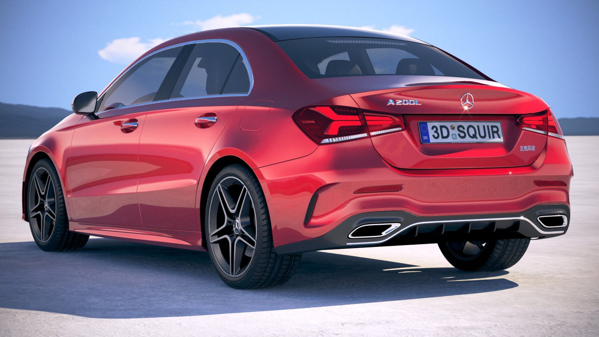 Mercedes-benz A-class L Model - TurboSquid 1291161