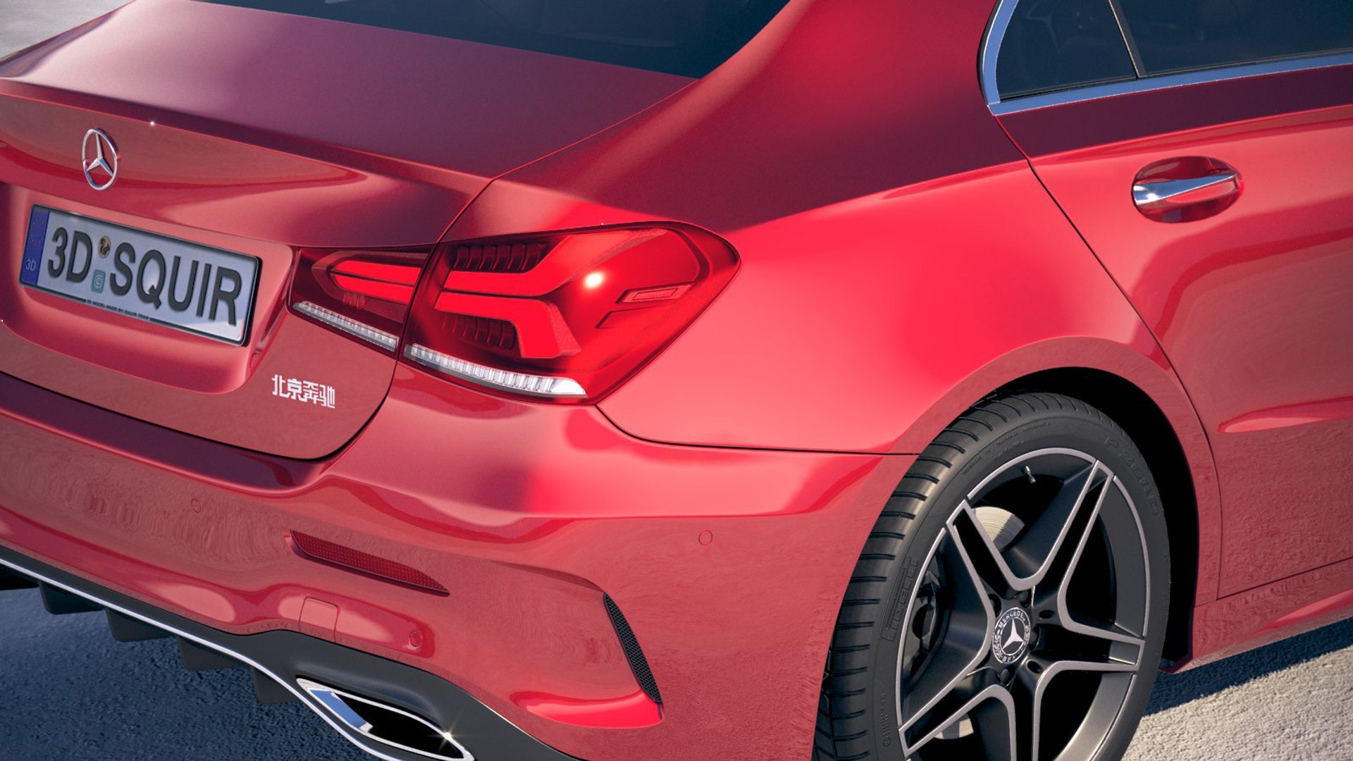 Mercedes-benz A-class L Model - TurboSquid 1291161