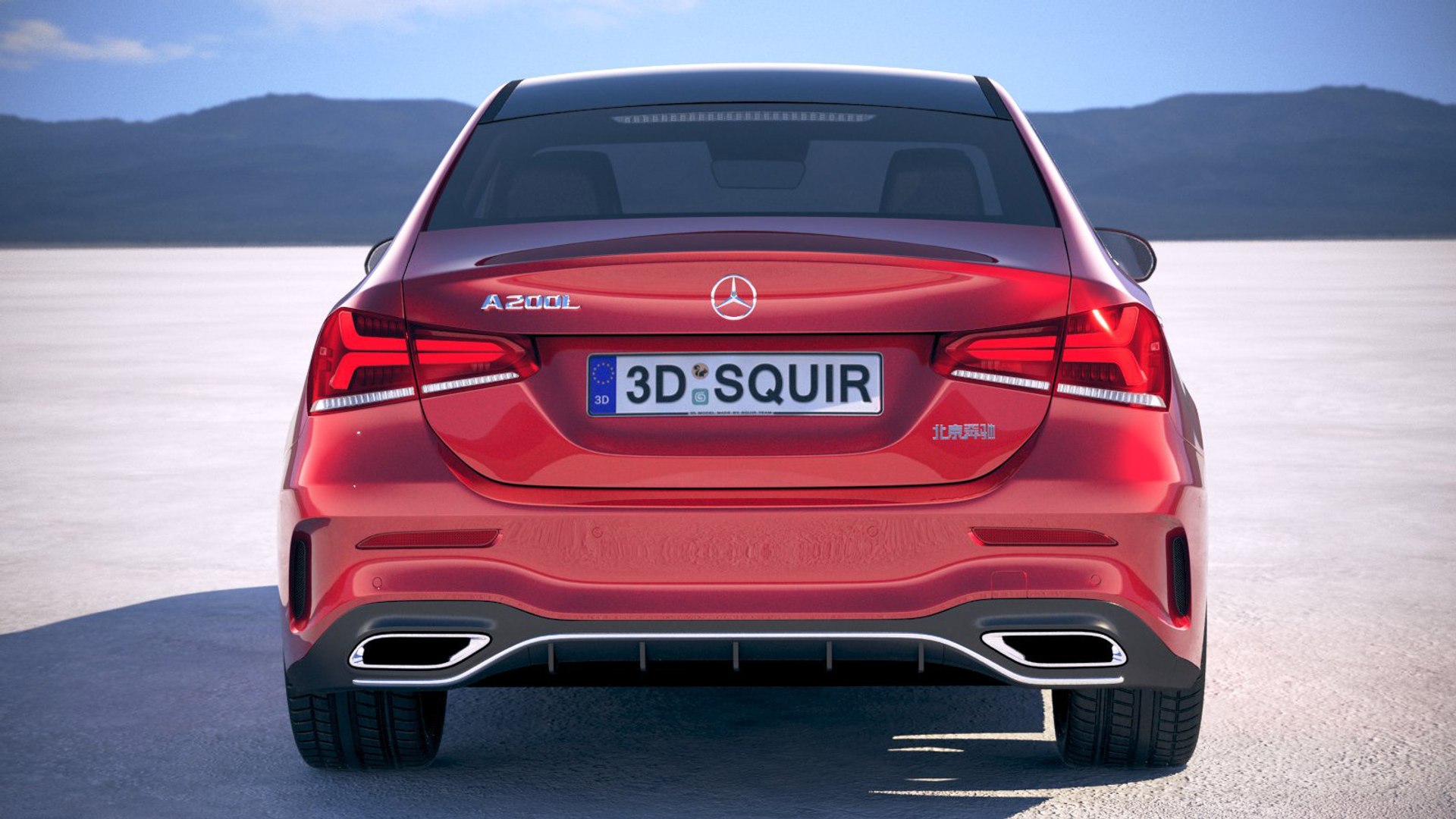Mercedes-benz A-class L Model - TurboSquid 1291161