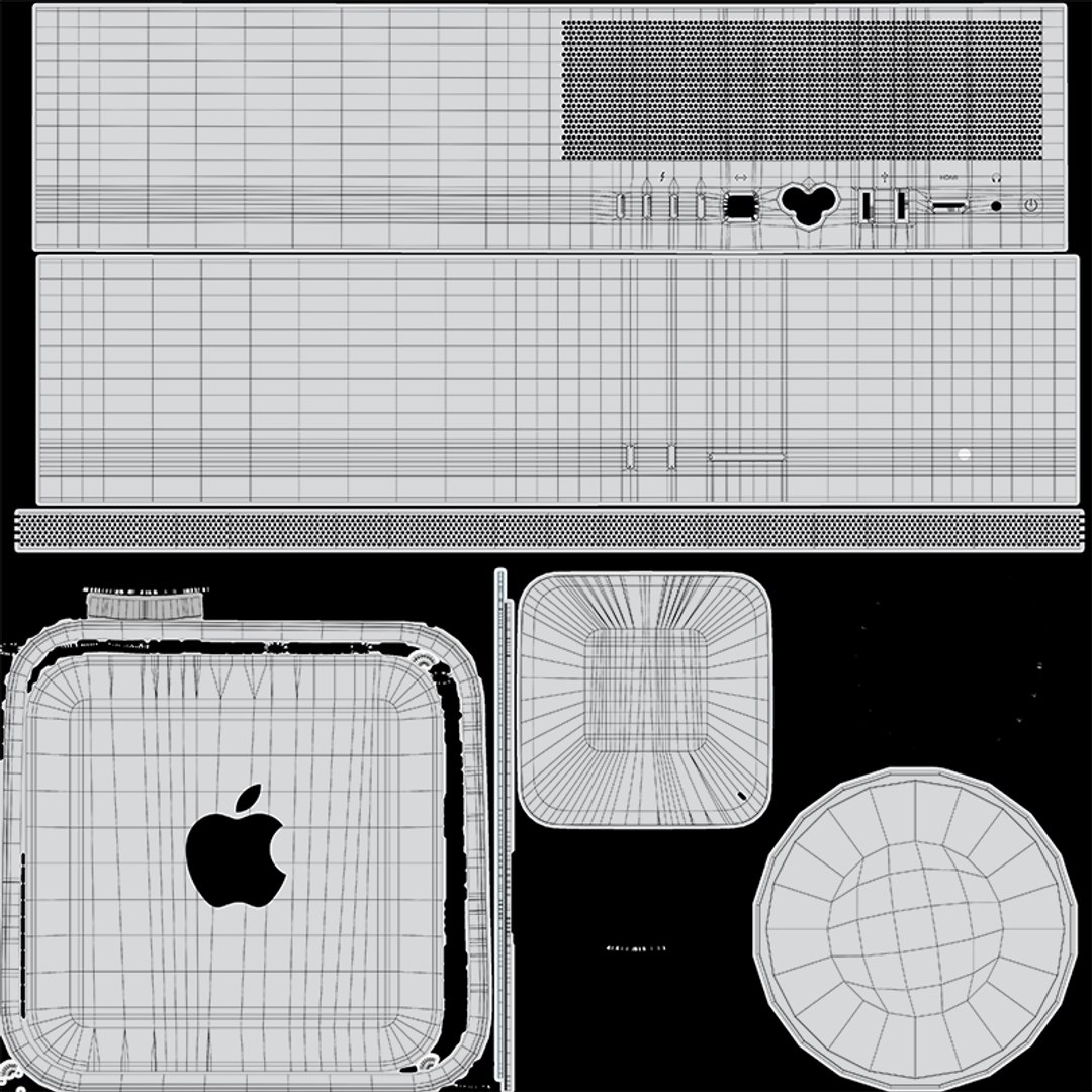 3D Mac Studio Model - TurboSquid 2344964