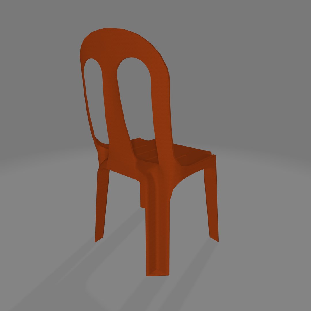 3D Model Plastic Chair - TurboSquid 1707808