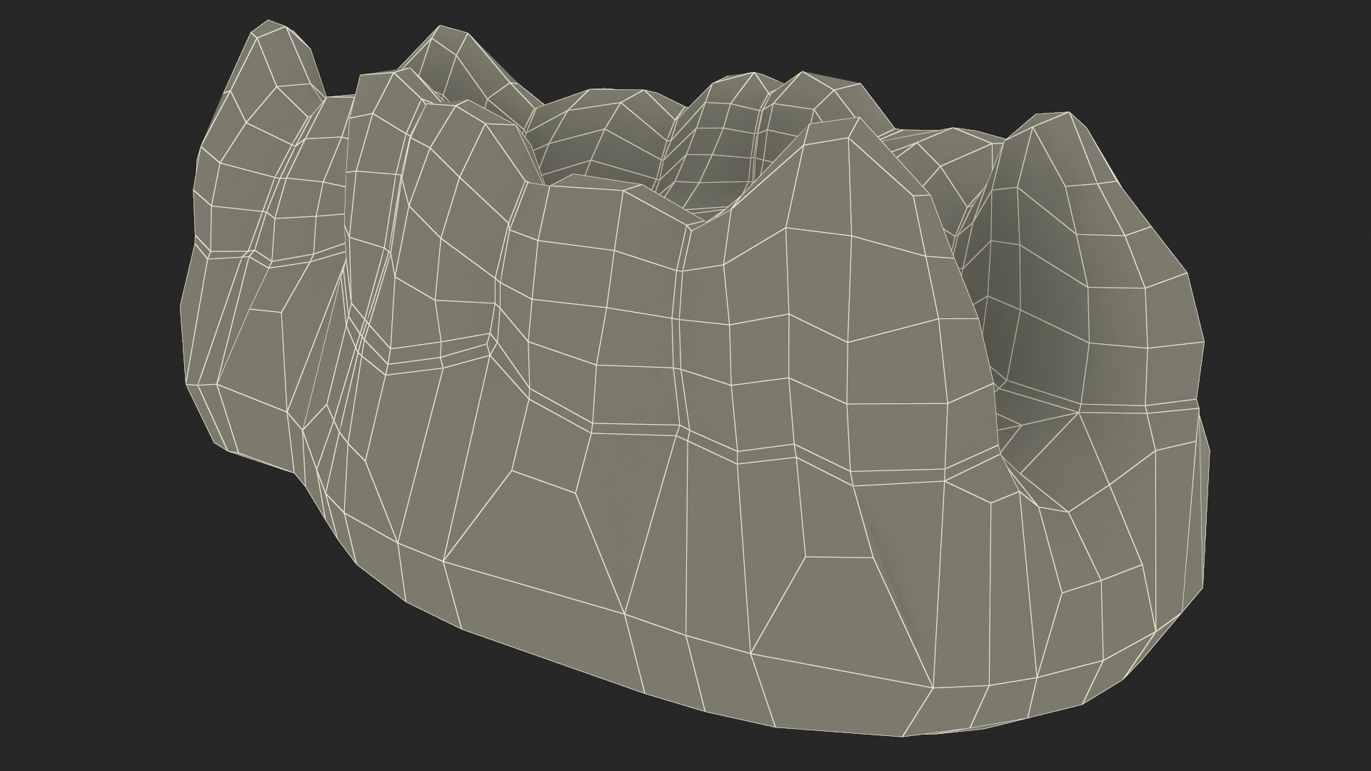 Chewing Gummy Double Teeth Candy 3D Model - TurboSquid 2234695
