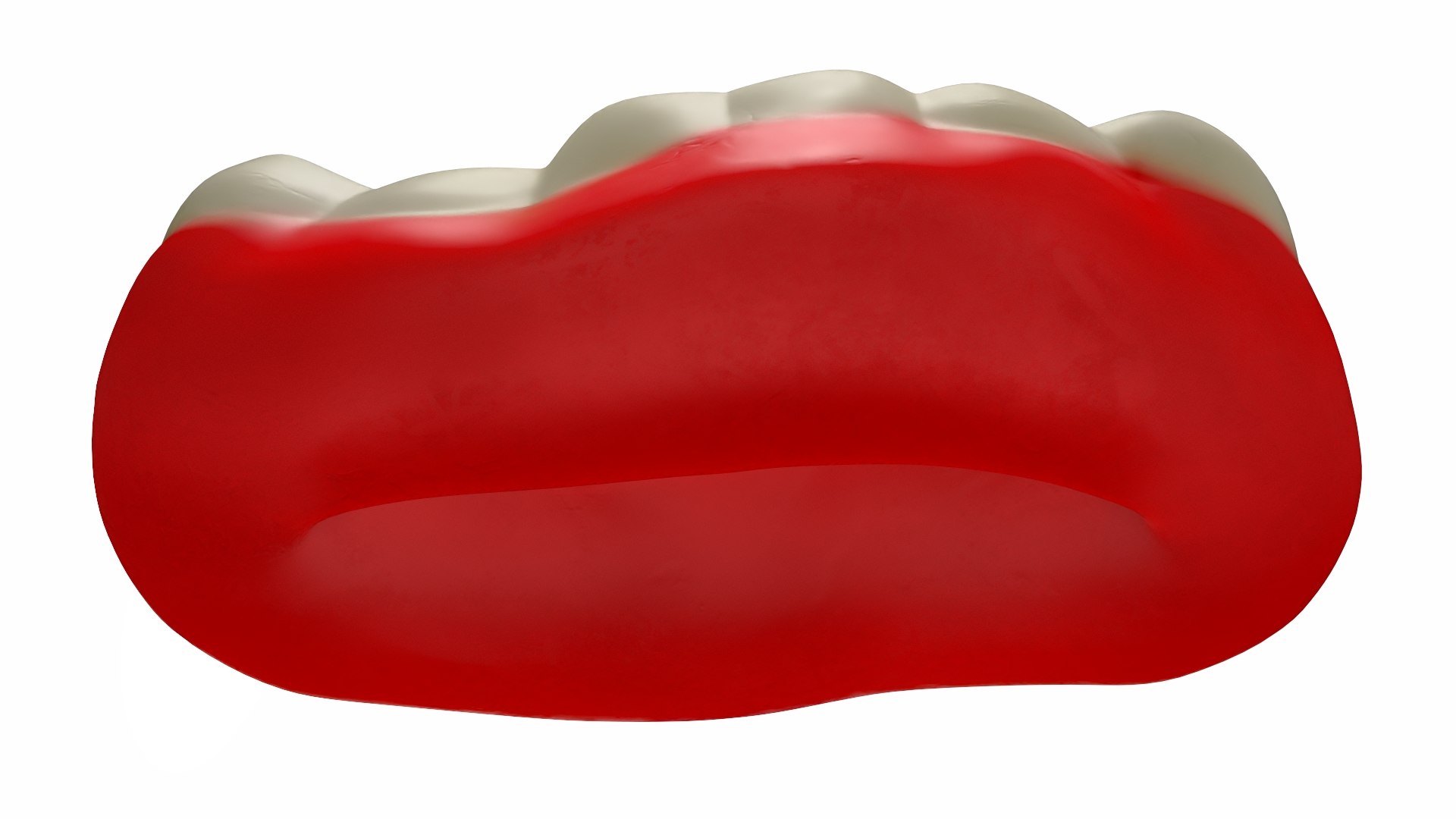 Chewing Gummy Double Teeth Candy 3D Model - TurboSquid 2234695