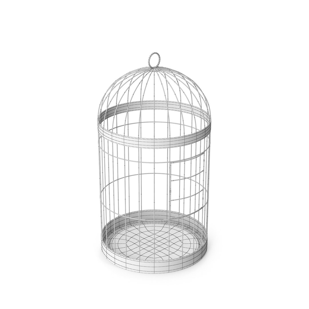 Bird Cage 3D Model - TurboSquid 2132582