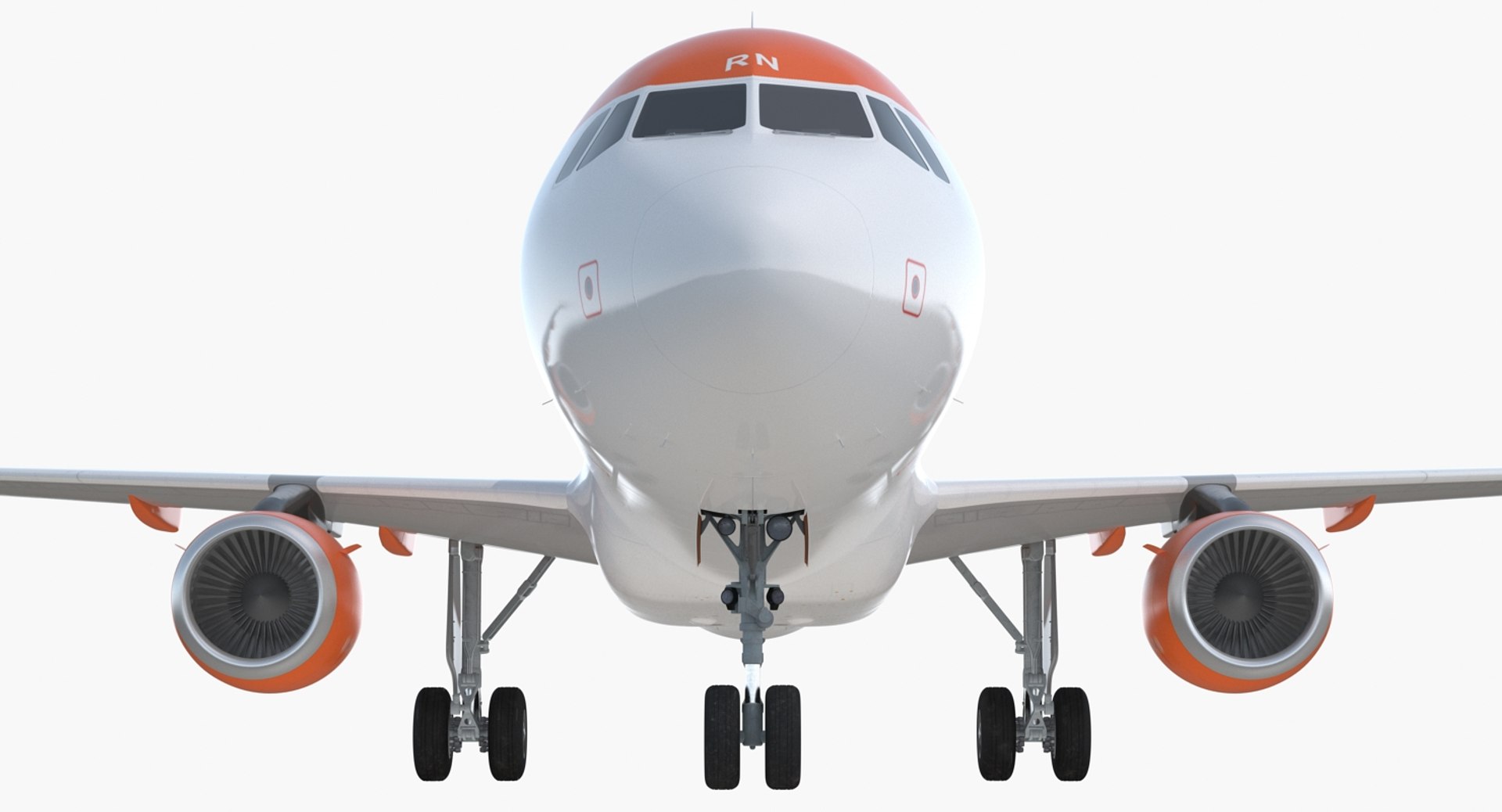 Airbus a321 easyjet airline 3D model - TurboSquid 1273175
