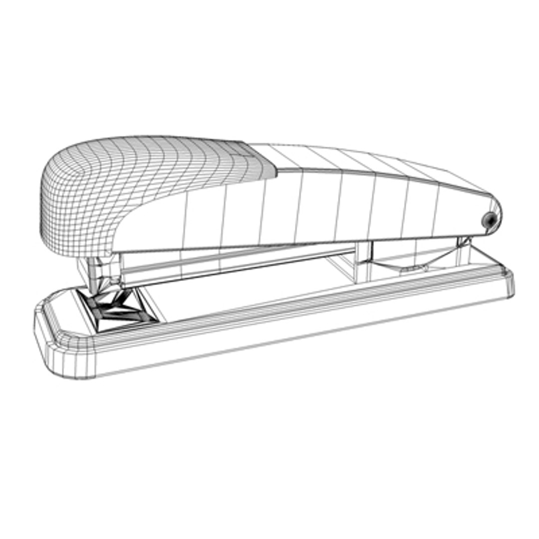Stapler 3d Model