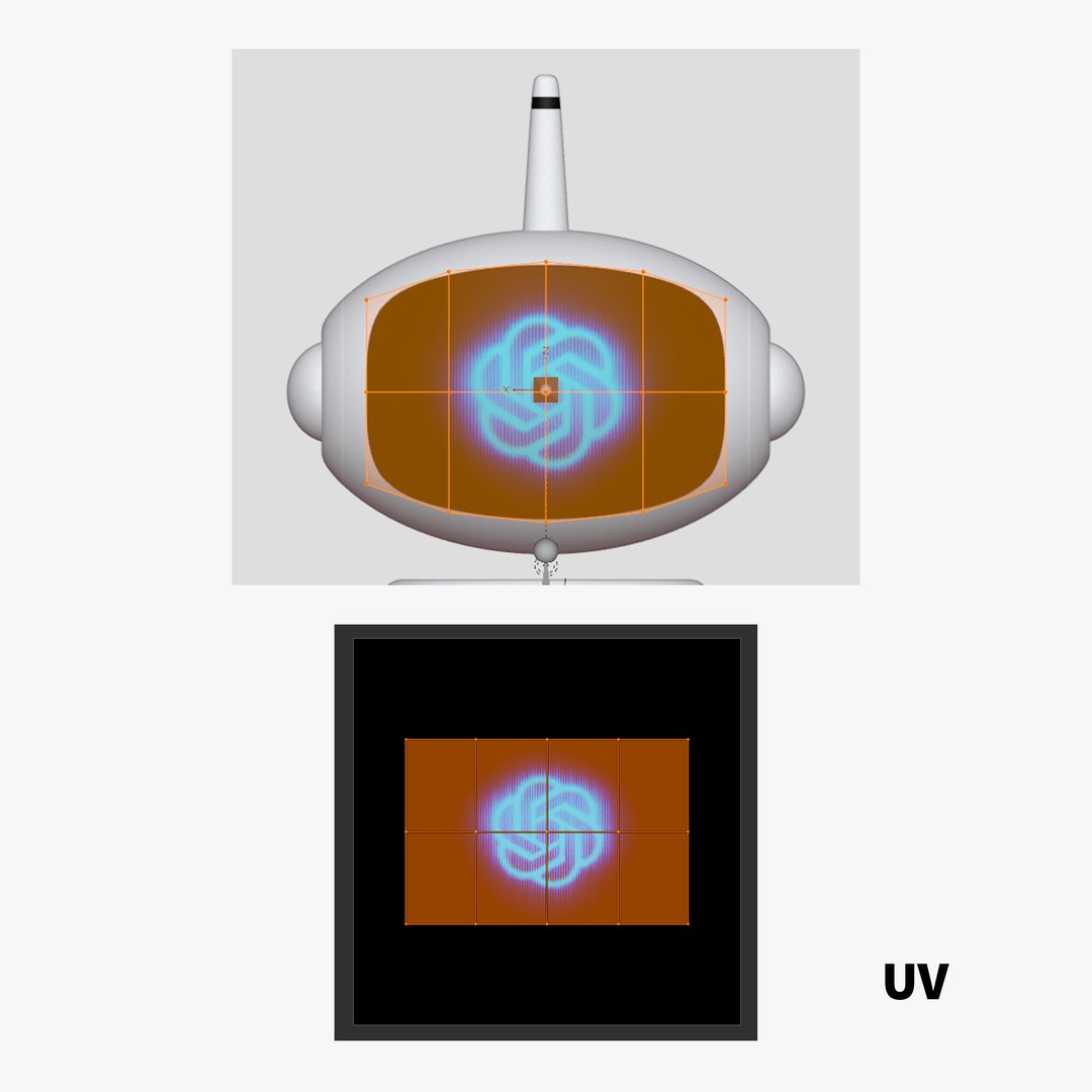 3D Model Chatbot Ai Telegram Bot Mascot - TurboSquid 2331927