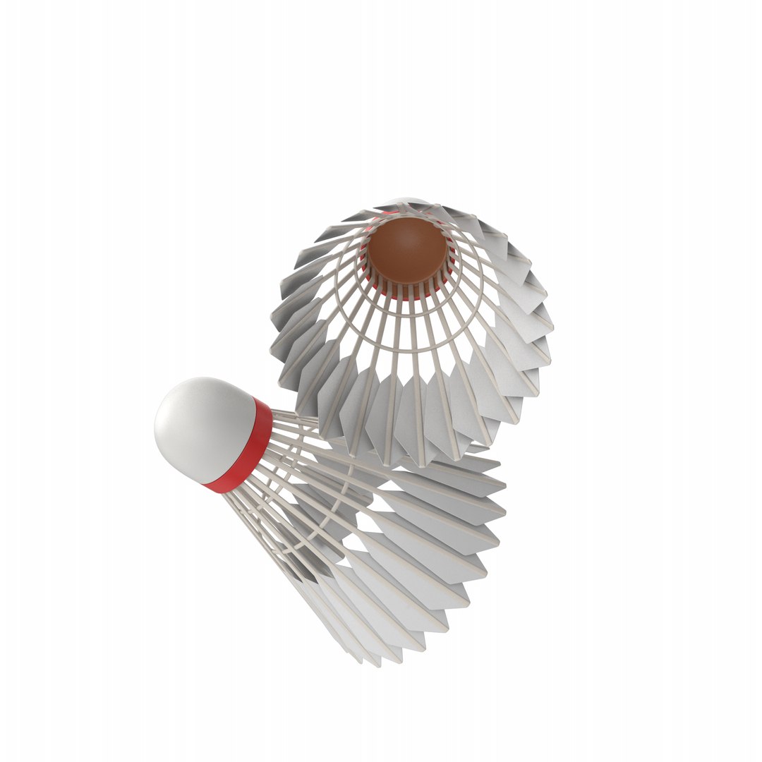 Badminton Shuttlecocks 3D Model - TurboSquid 1983016