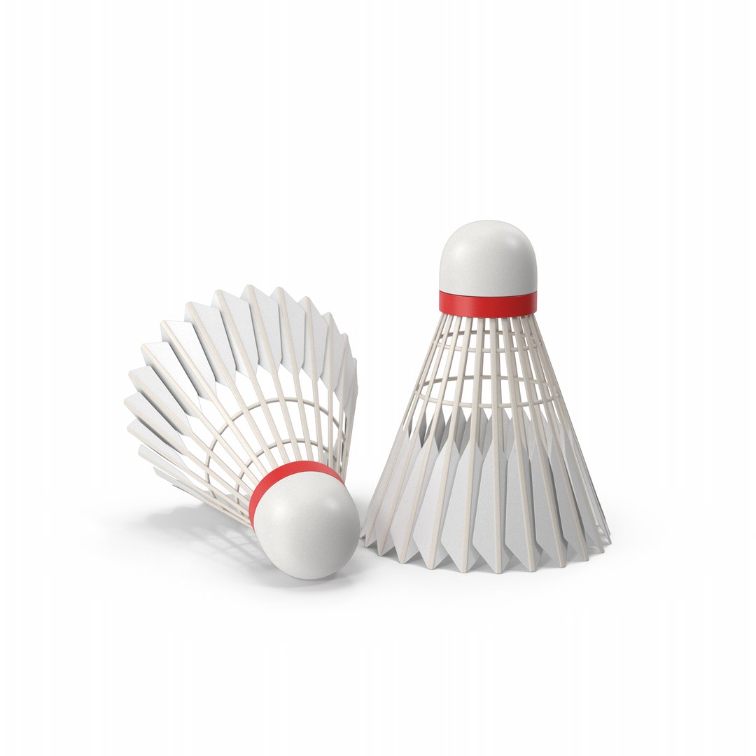 Badminton Shuttlecocks 3D Model - TurboSquid 1983016