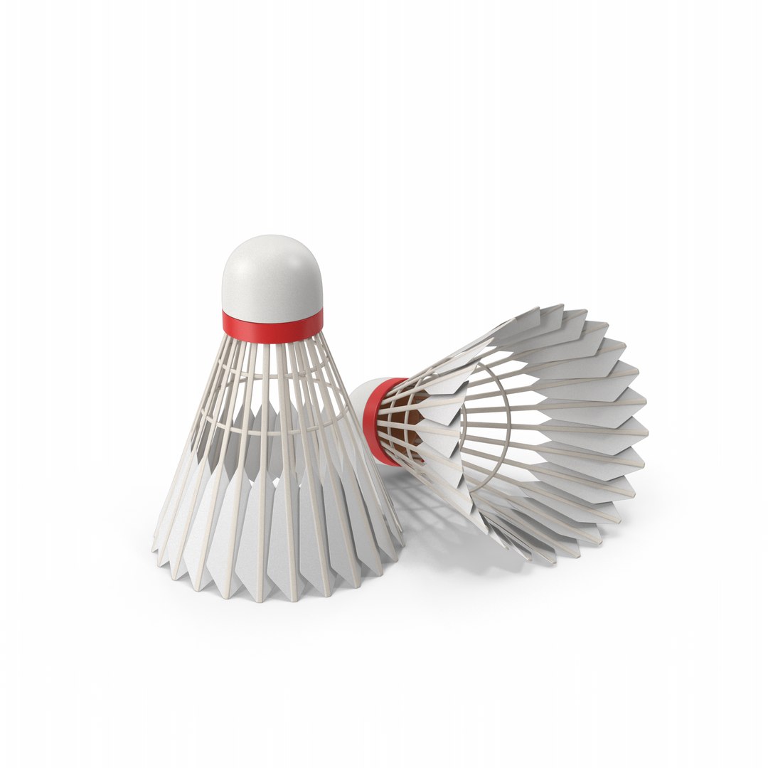 Badminton Shuttlecocks 3D Model - TurboSquid 1983016