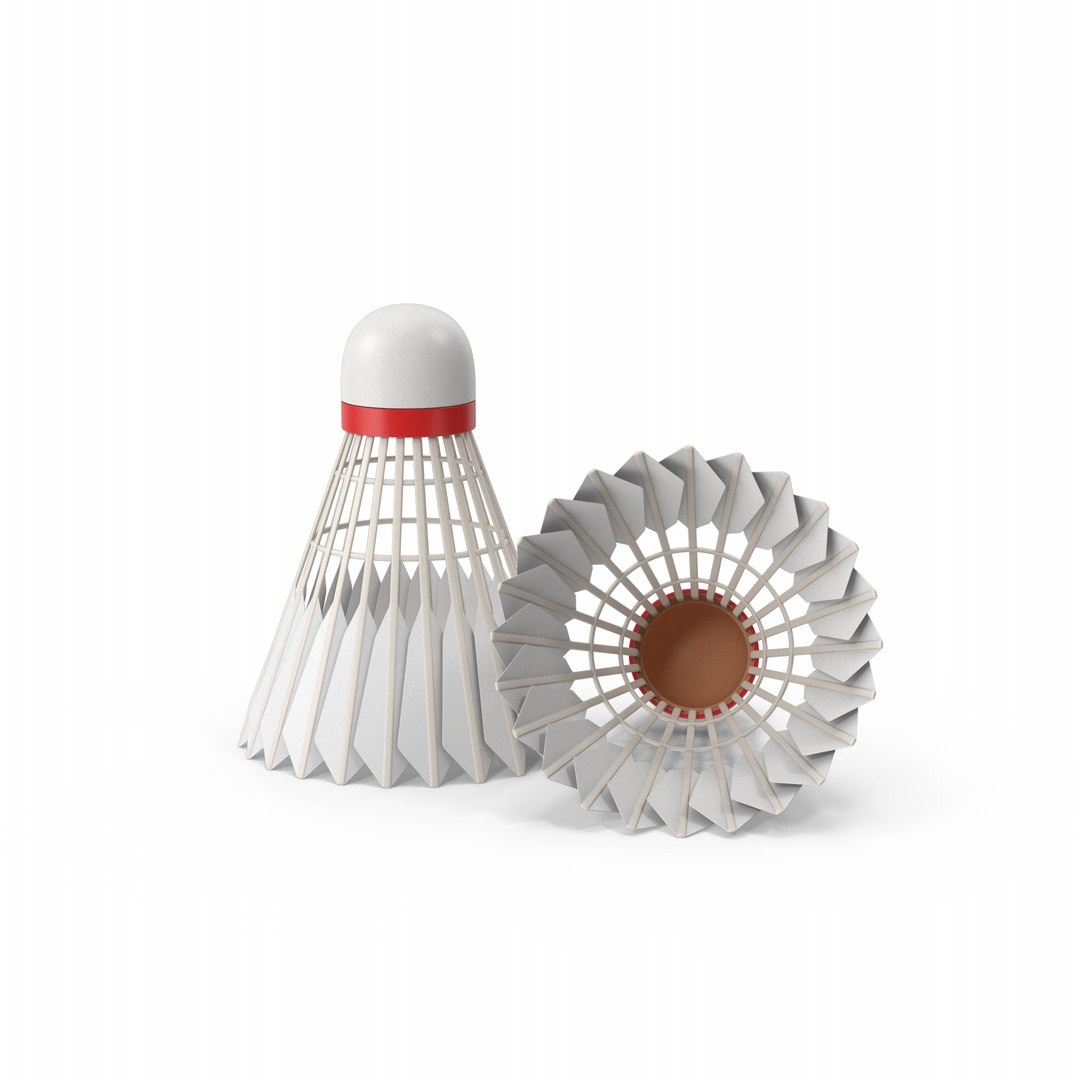 Badminton Shuttlecocks 3D Model - TurboSquid 1983016