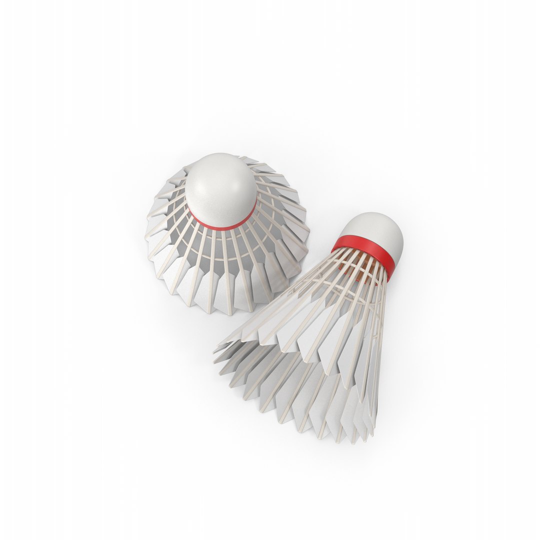 Badminton Shuttlecocks 3D Model - TurboSquid 1983016