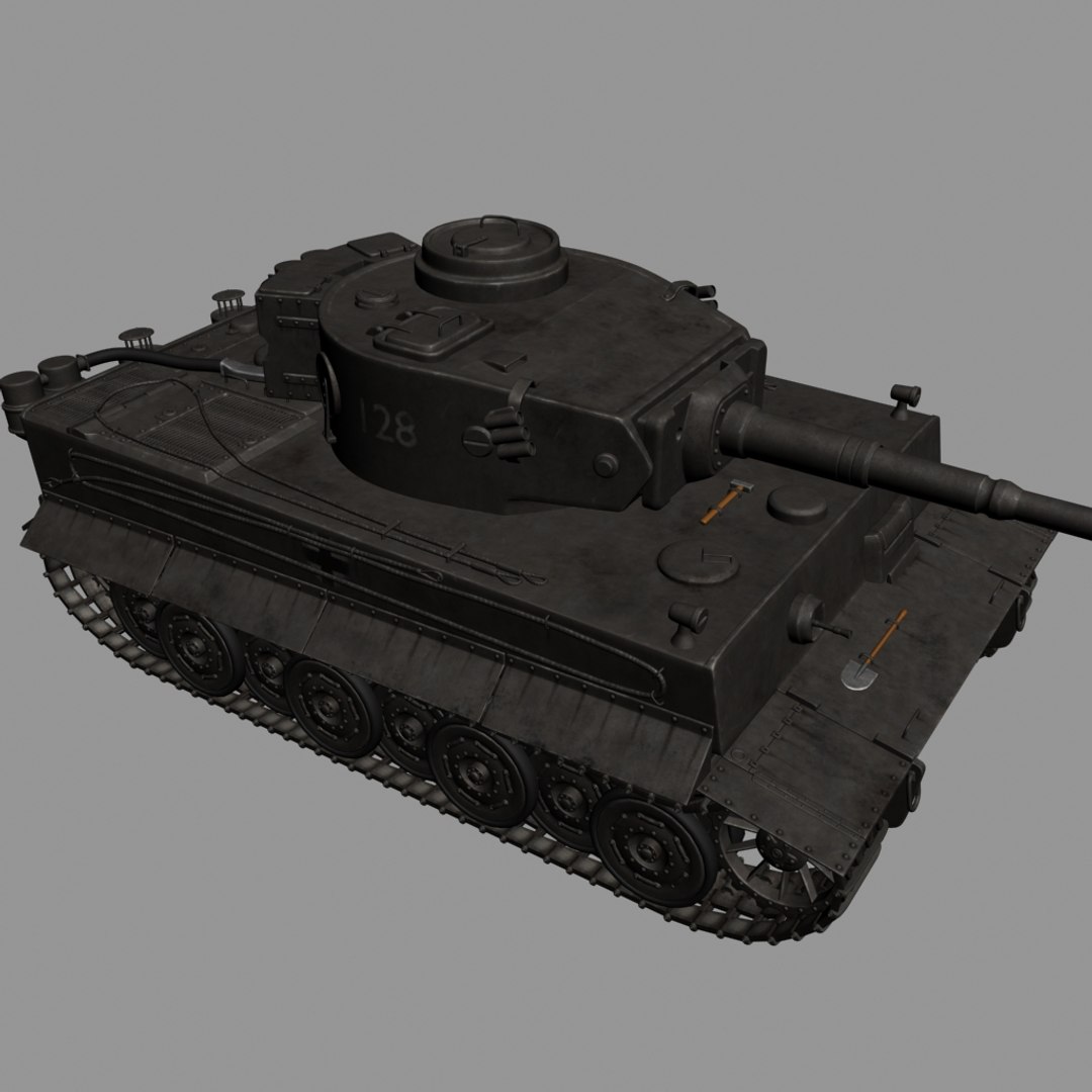 3d Obj German Wwii Tank Tracks