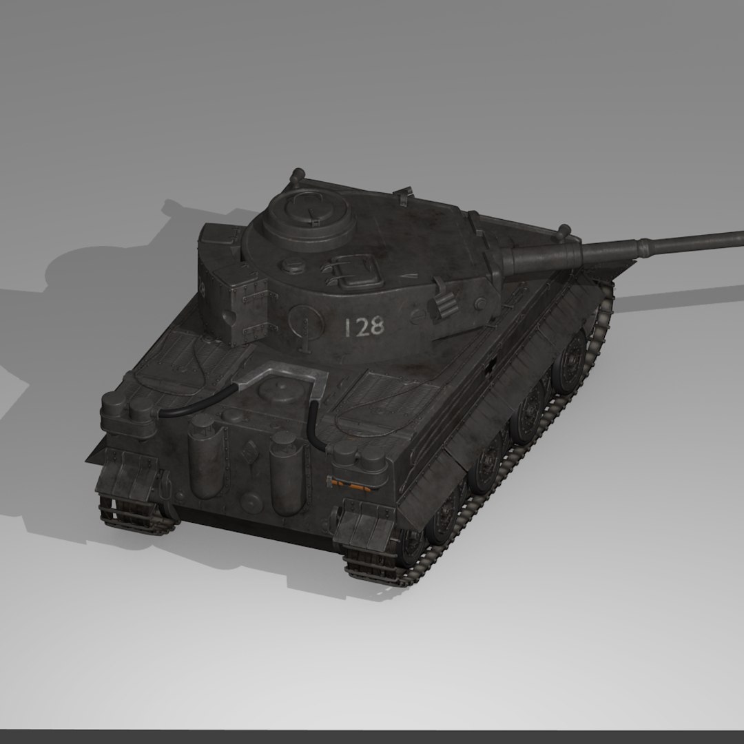 3d Obj German Wwii Tank Tracks
