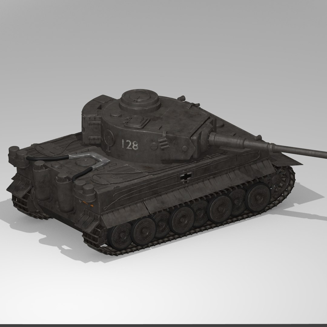 3d Obj German Wwii Tank Tracks