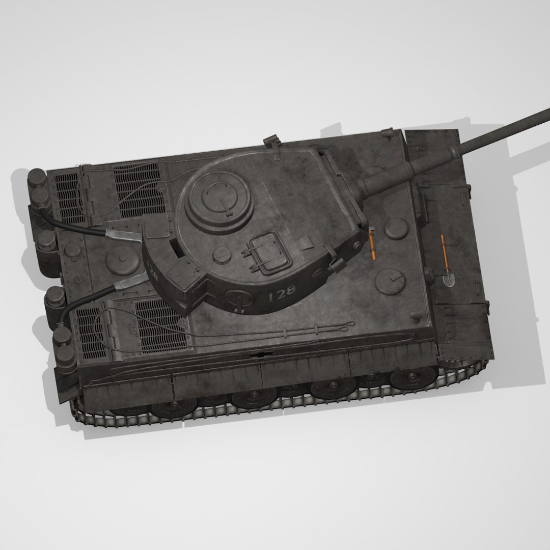 3d Obj German Wwii Tank Tracks