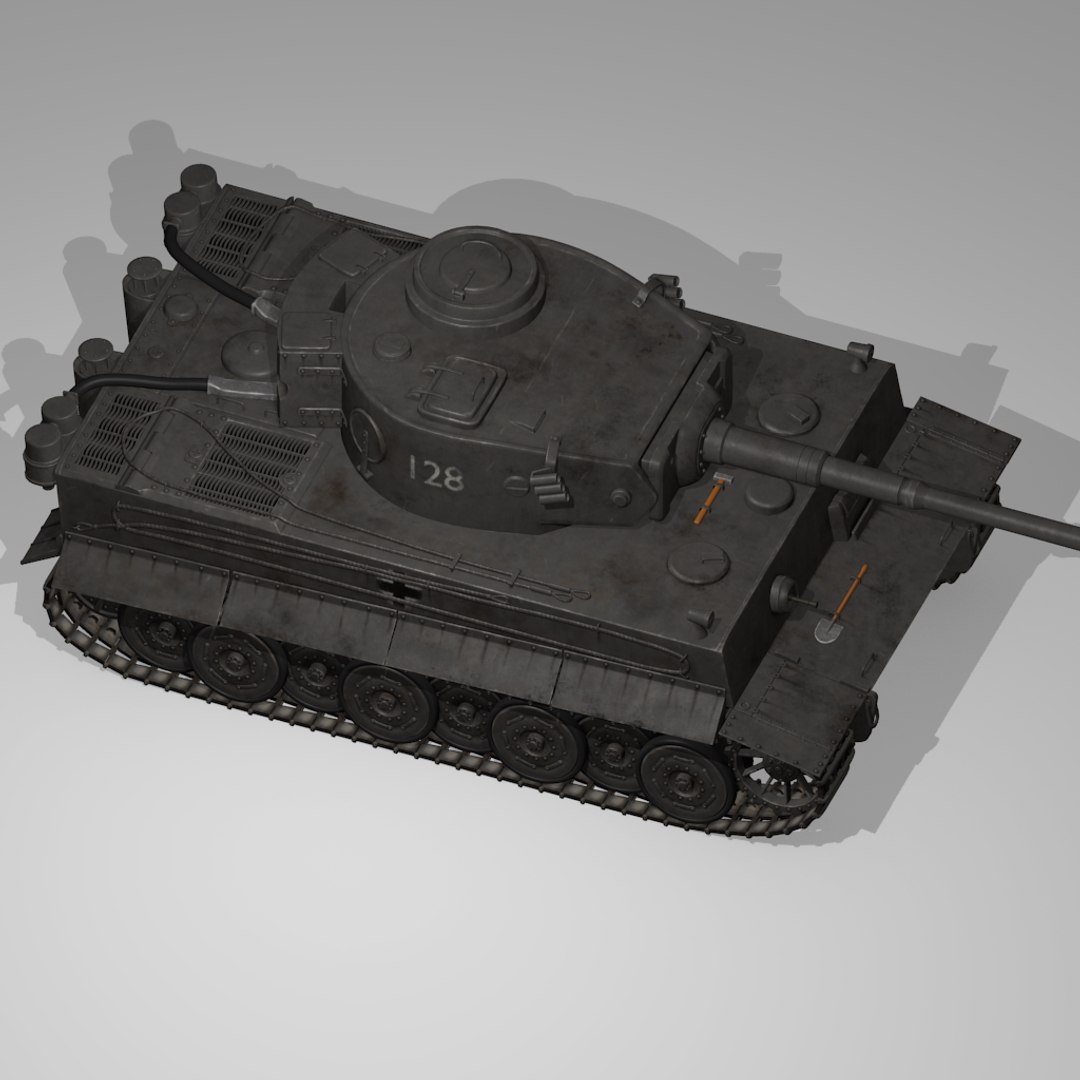 3d Obj German Wwii Tank Tracks