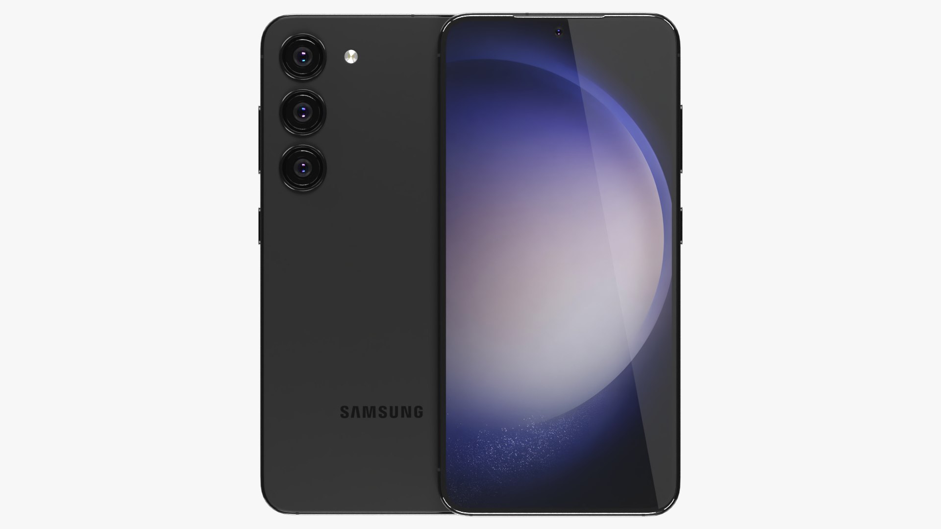 3D Samsung Galaxy S23 Phantom Black - TurboSquid 2029255