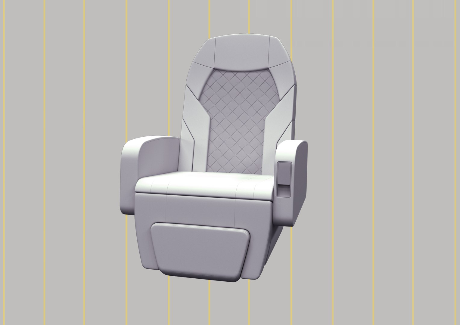 3D vip cabin seating - TurboSquid 1563568