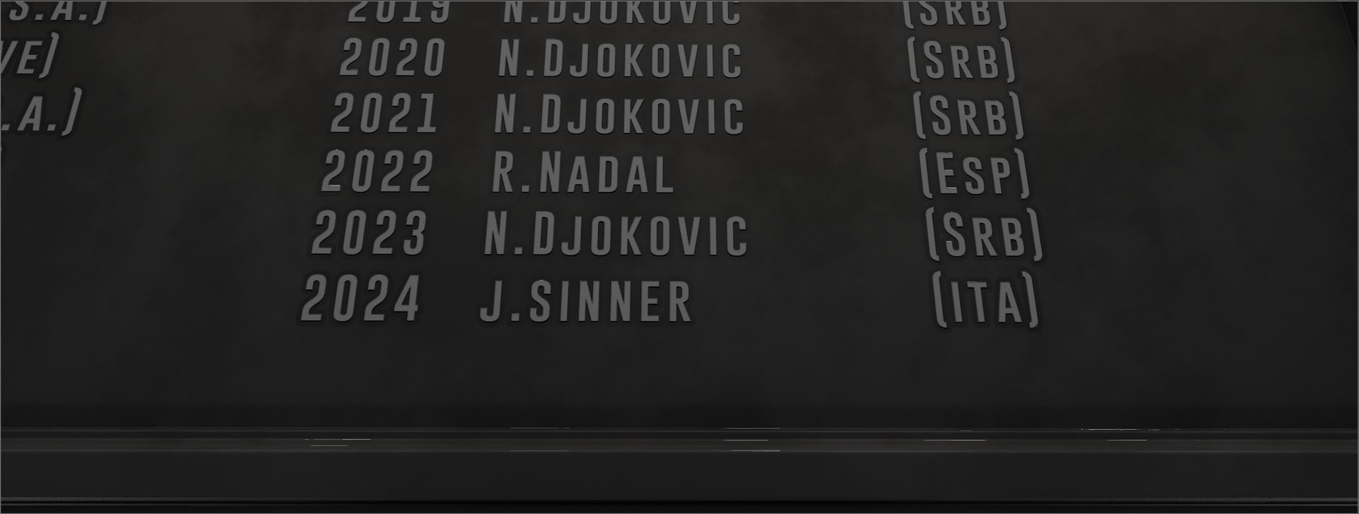 3D Australian Open 2024 Men Singles Trophy Low Poly L2104 Model ...