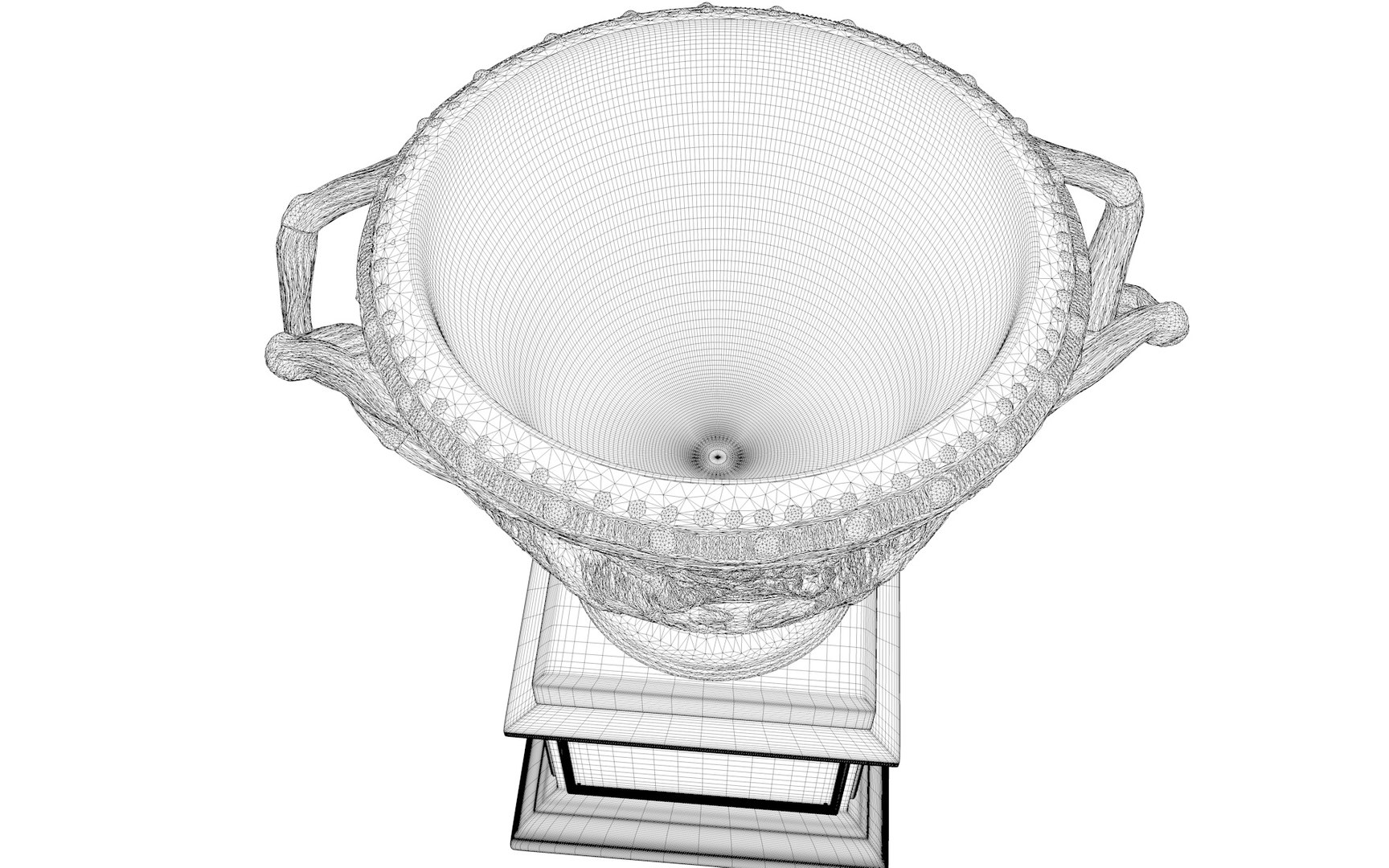 3D Australian Open 2024 Men Singles Trophy Low Poly L2104 Model ...