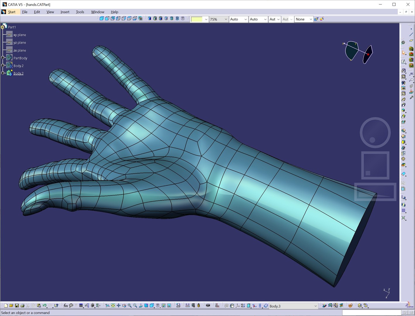 3D Hand Casual Woman F1p3d1v1hand Model - TurboSquid 1636330