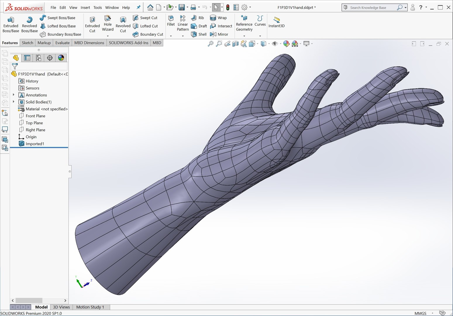 3D Hand Casual Woman F1p3d1v1hand Model - TurboSquid 1636330