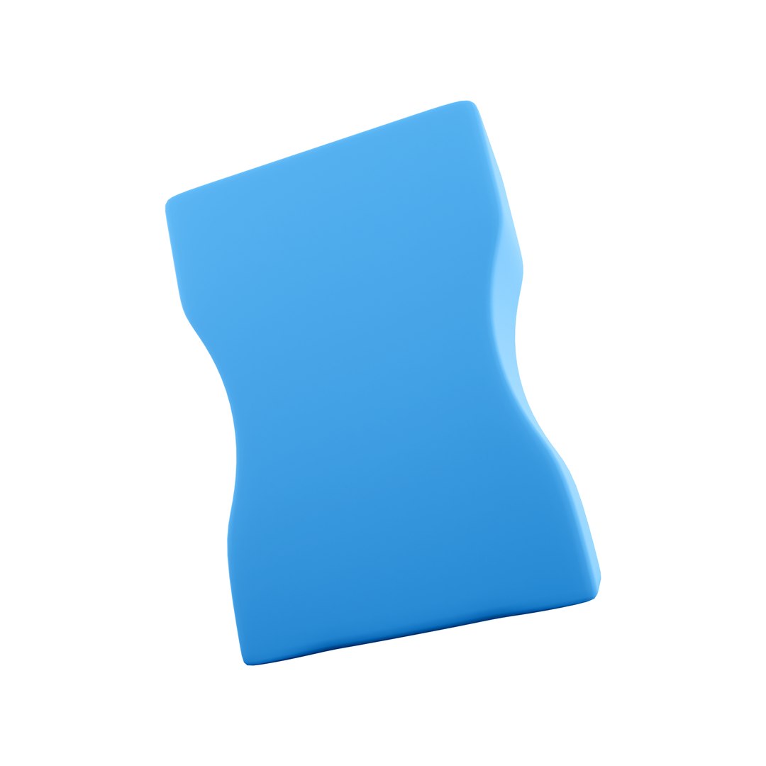 Blue Pencil Sharpener Icon 3D - TurboSquid 2066043