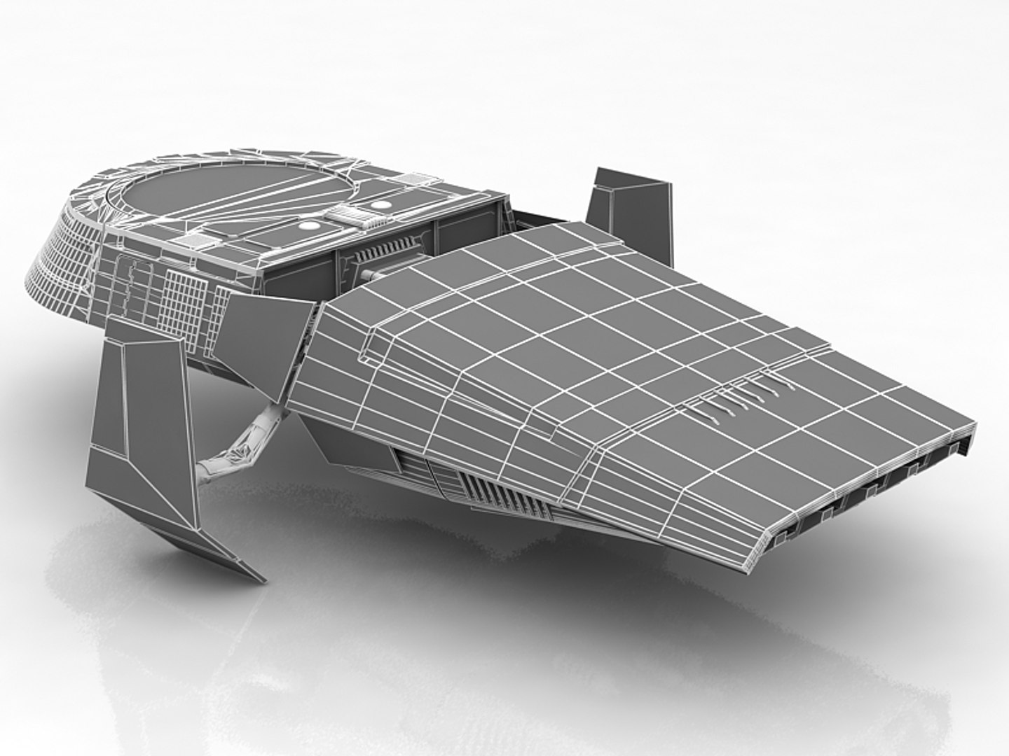 Imperial Shuttle Lambda 3D Model - TurboSquid 1622886