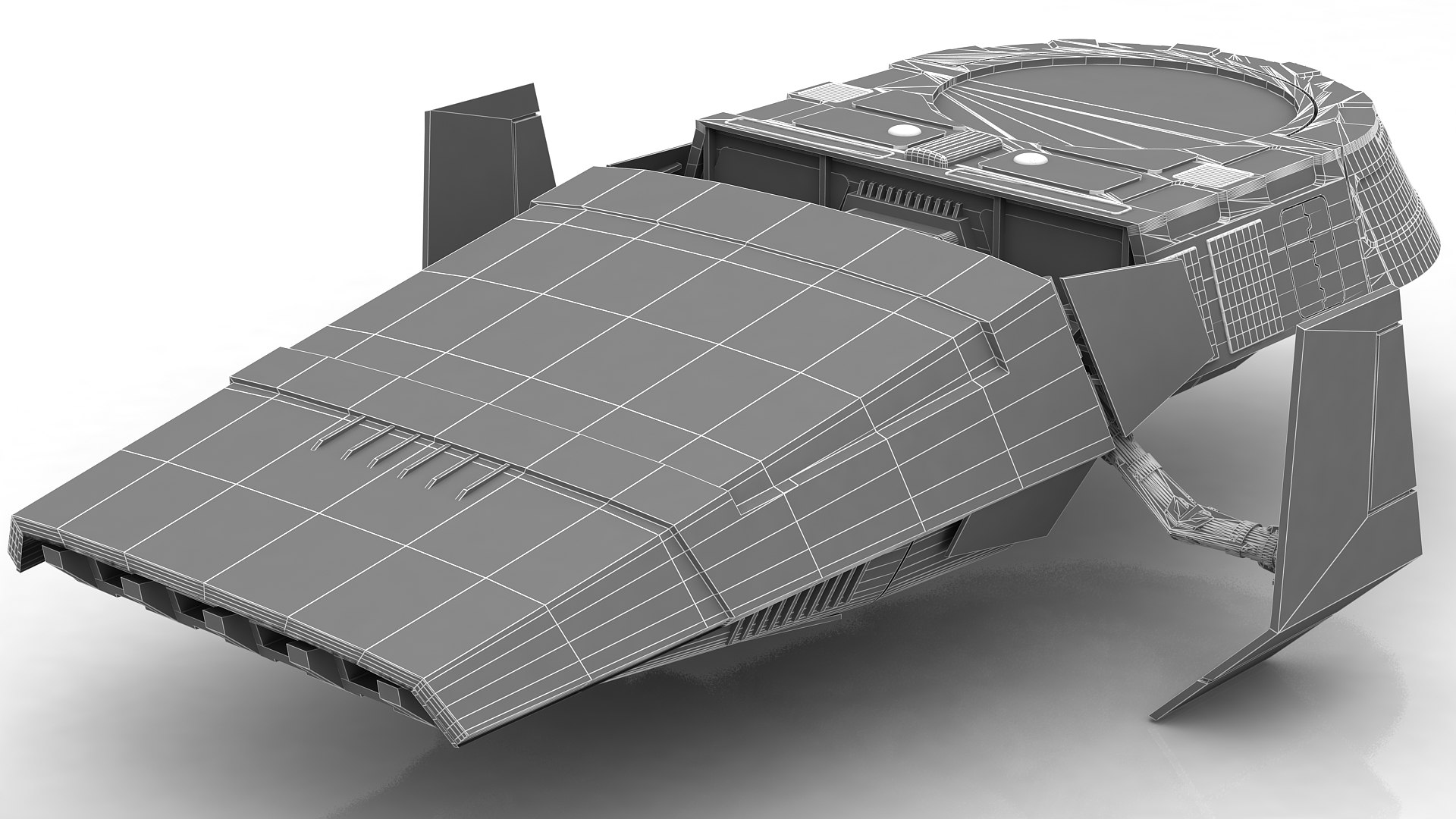 Imperial Shuttle Lambda 3D Model - TurboSquid 1622886