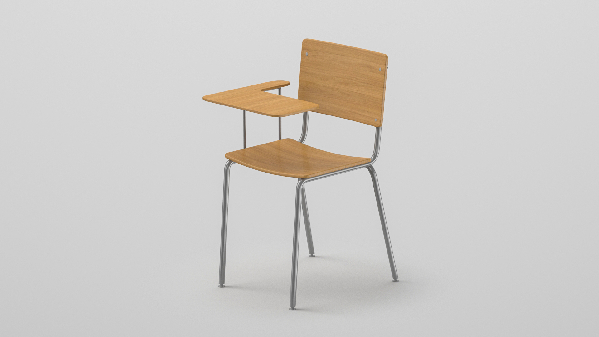 3d School Chair School Chair | 3D CAD Model Library | GrabCAD