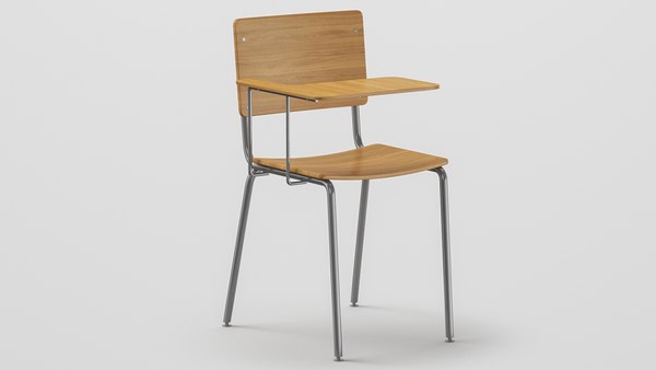 3D Classroom Chair model - TurboSquid 1786630