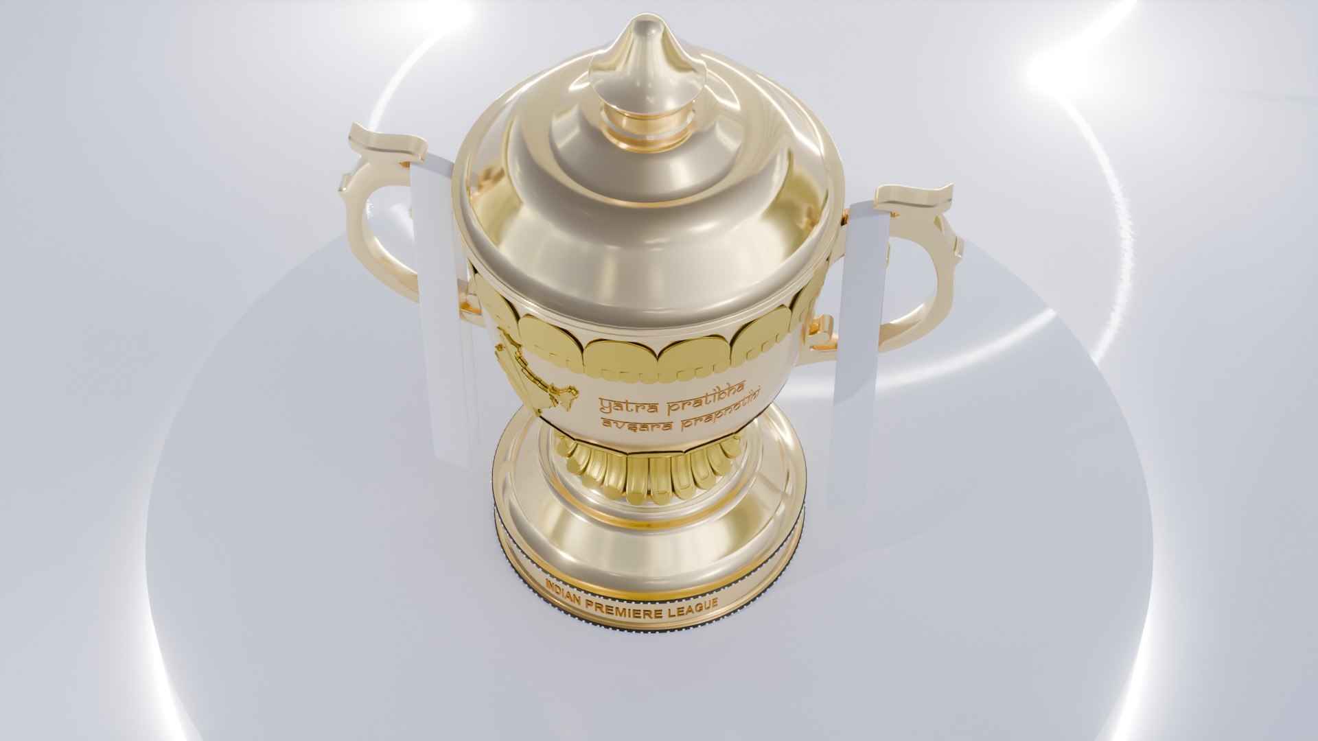 3D Model IPL Trophy 3D Model - TurboSquid 2399435