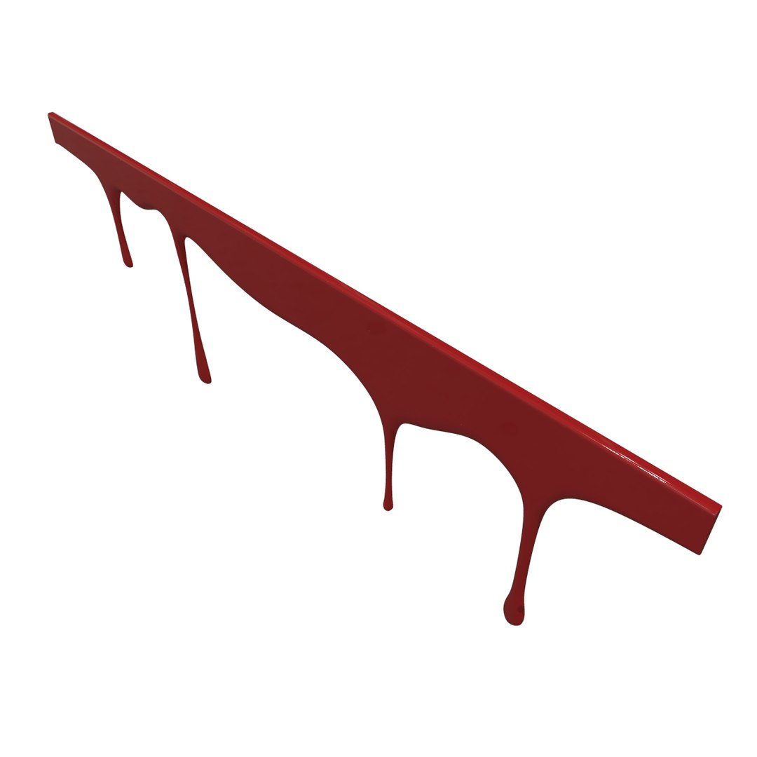 3d Paint Drops Model